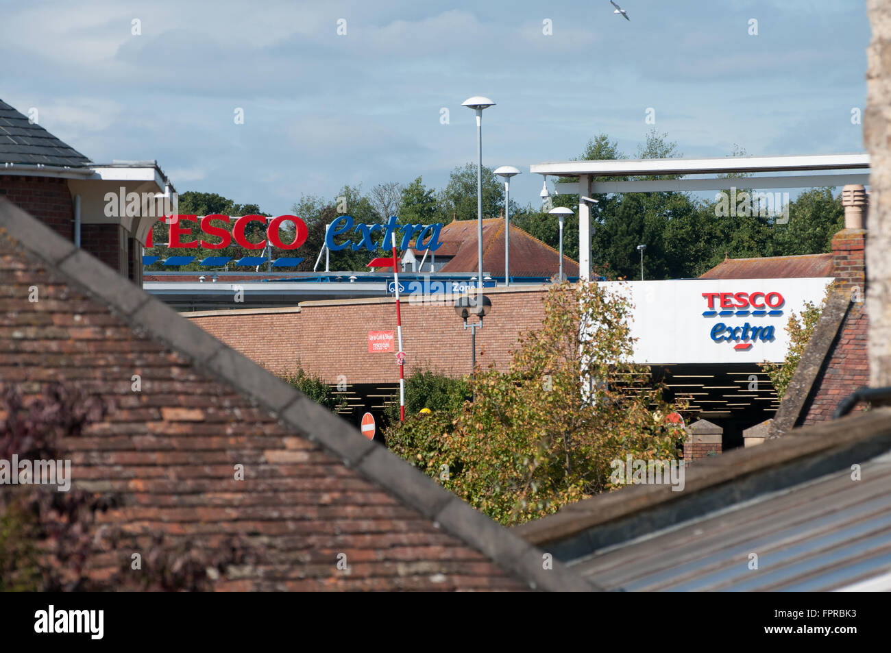 Tesco Extra Supermarket in the UK Stock Photo - Alamy
