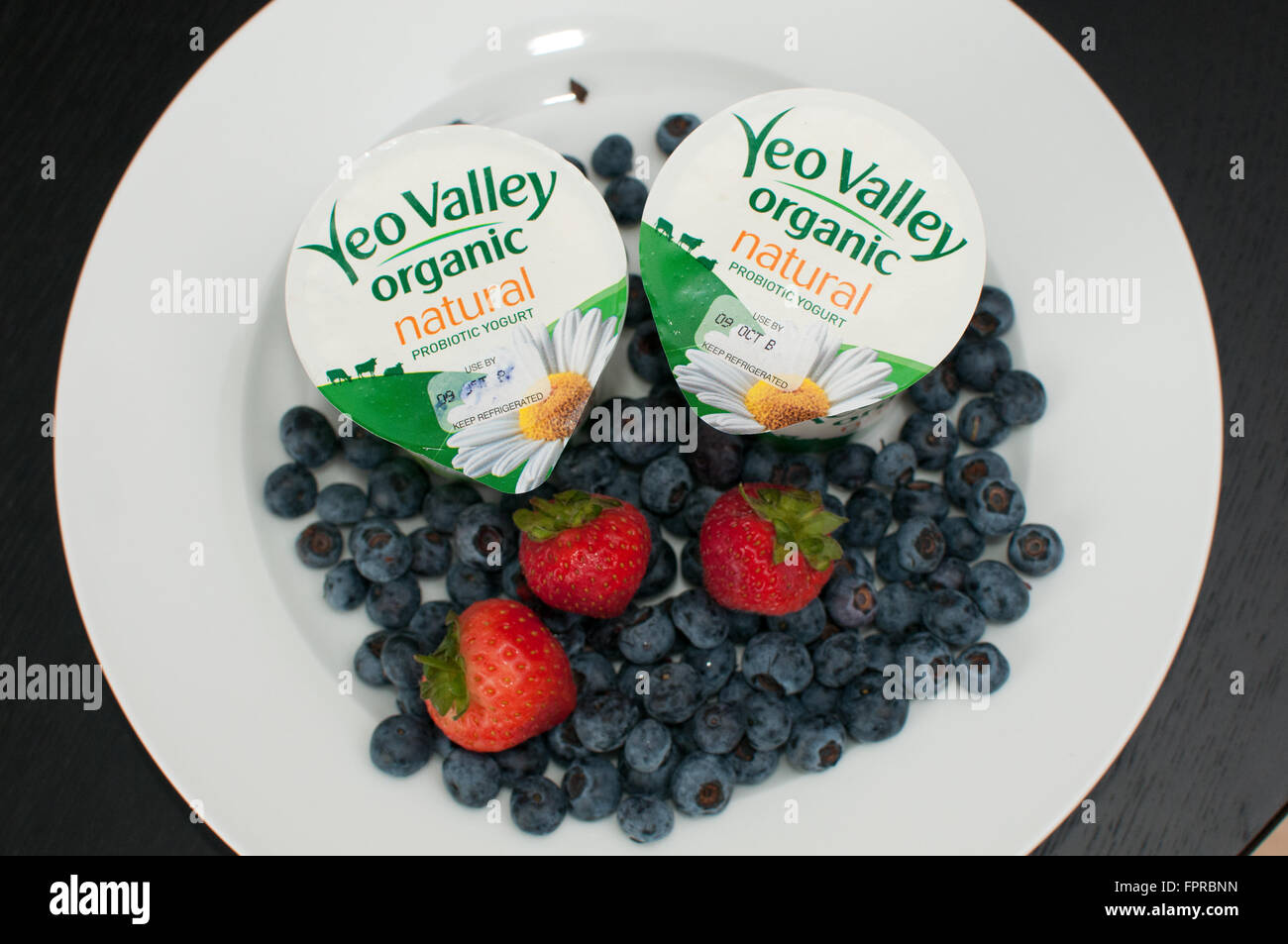 Yeo Valley Organic brand Stock Photo - Alamy