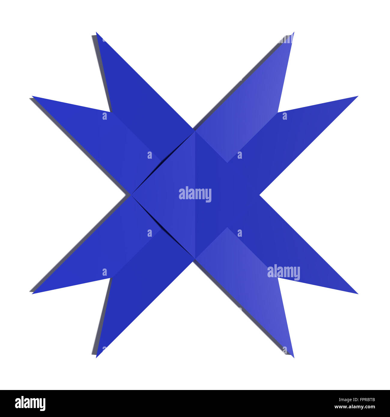 3d rendering of close-up of purple irregular polygon in style of ...