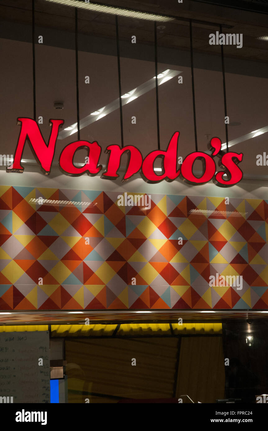 Nandos sign hi-res stock photography and images - Alamy