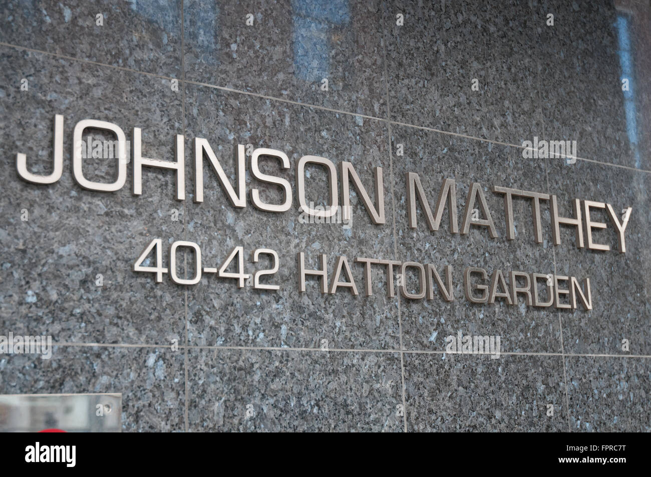 Johnson matthey hi-res stock photography and images - Alamy