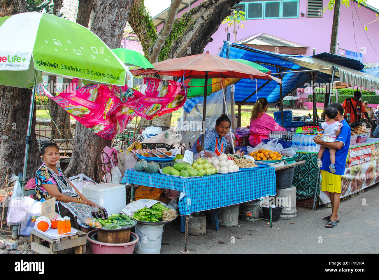 Thai food market Thailand Stock Photo - Alamy