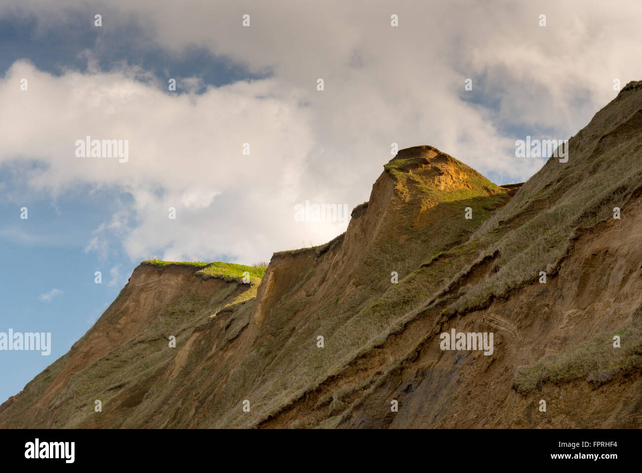 Cliffs above the sea Stock Photo - Alamy