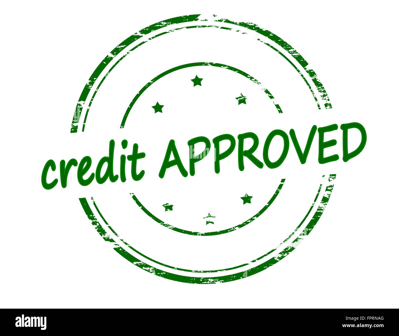 Rubber stamp with text credit approved inside, vector illustration ...