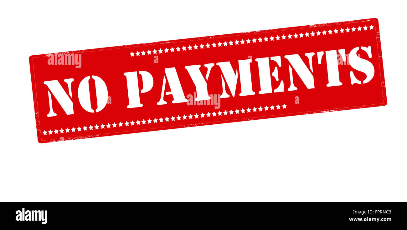 No fee stamp Cut Out Stock Images & Pictures - Alamy