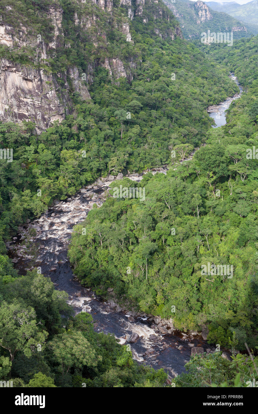 South America, Brazil, Goias, Chapada dos Veadeiros, National Park, a ...