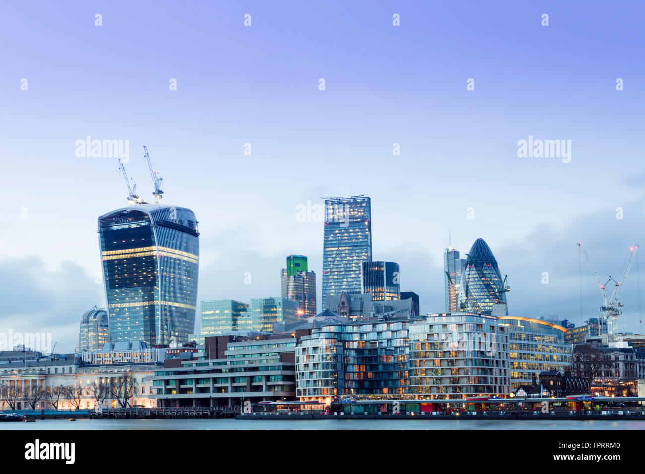 City of london square mile buildings hi-res stock photography and ...