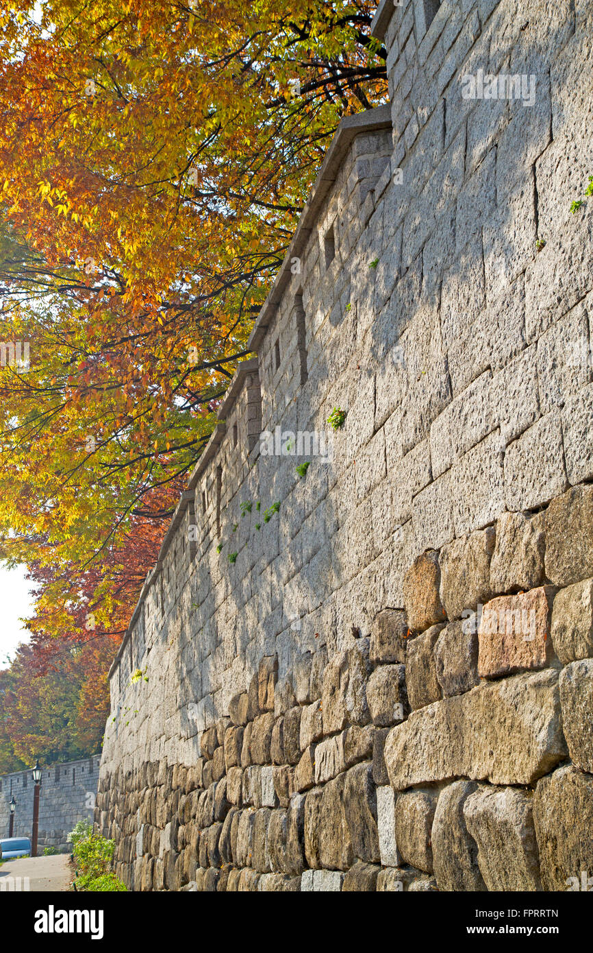 Seoul City Wall Stock Photo - Alamy