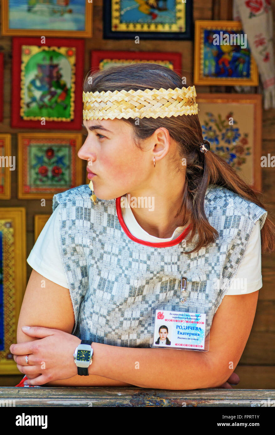 The folk master-woman and their works. The fair of folk crafts and arts ...