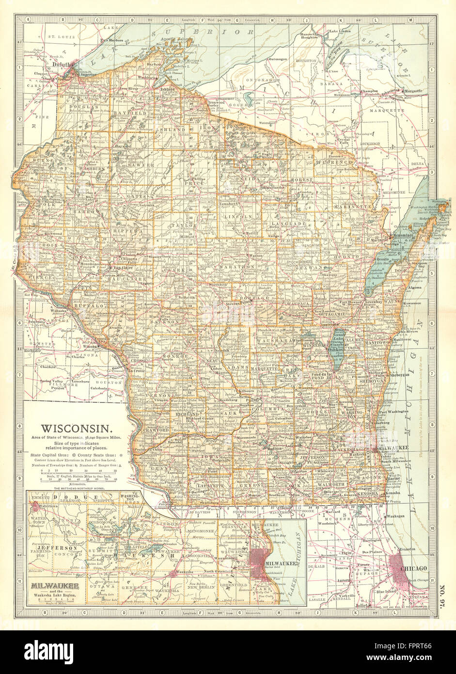 WISCONSIN: Counties. Indian reservations. Milwaukee & Waukesha Lakes ... WISCONSIN: Counties. Indian reservations. Milwaukee & Waukesha Lakes ...