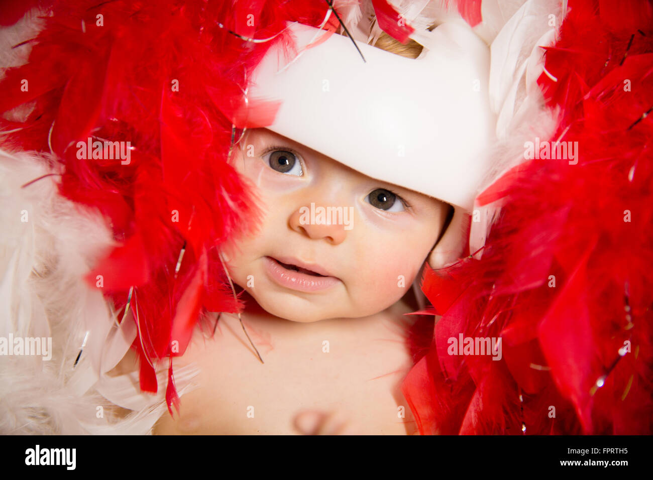 Baby Girl ready to party Stock Photo - Alamy