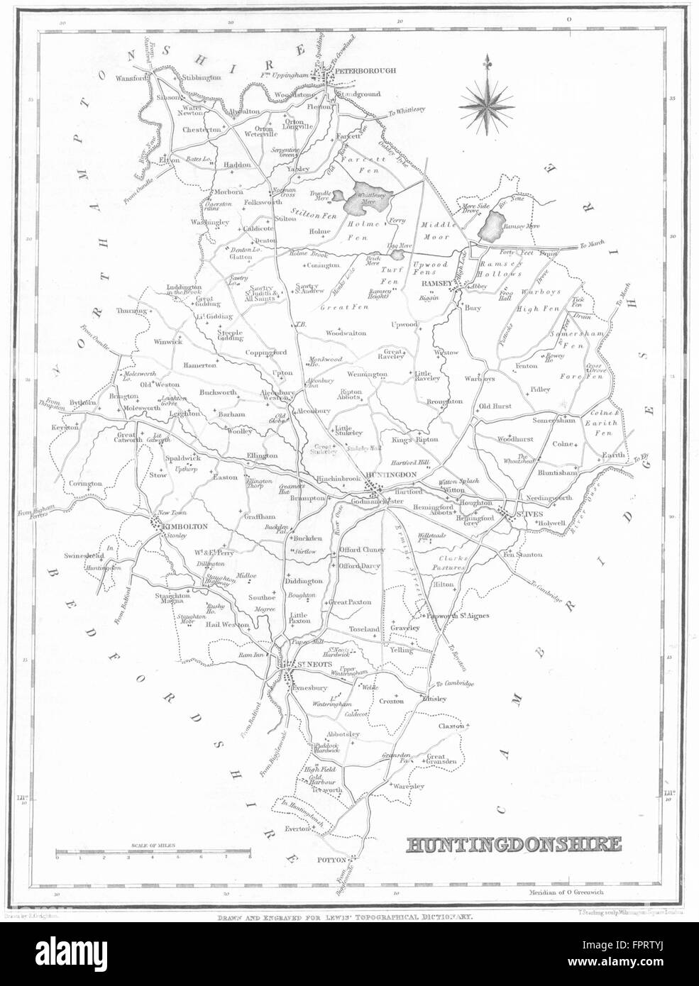 Huntingdonshire england Black and White Stock Photos & Images - Alamy