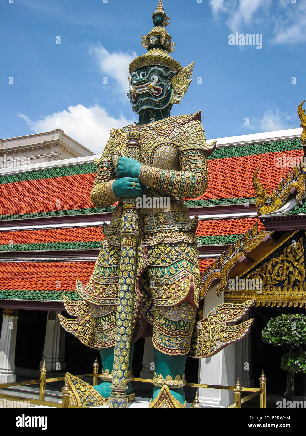 Guardian at Royal Palace, Bangkok, Thailand Stock Photo - Alamy
