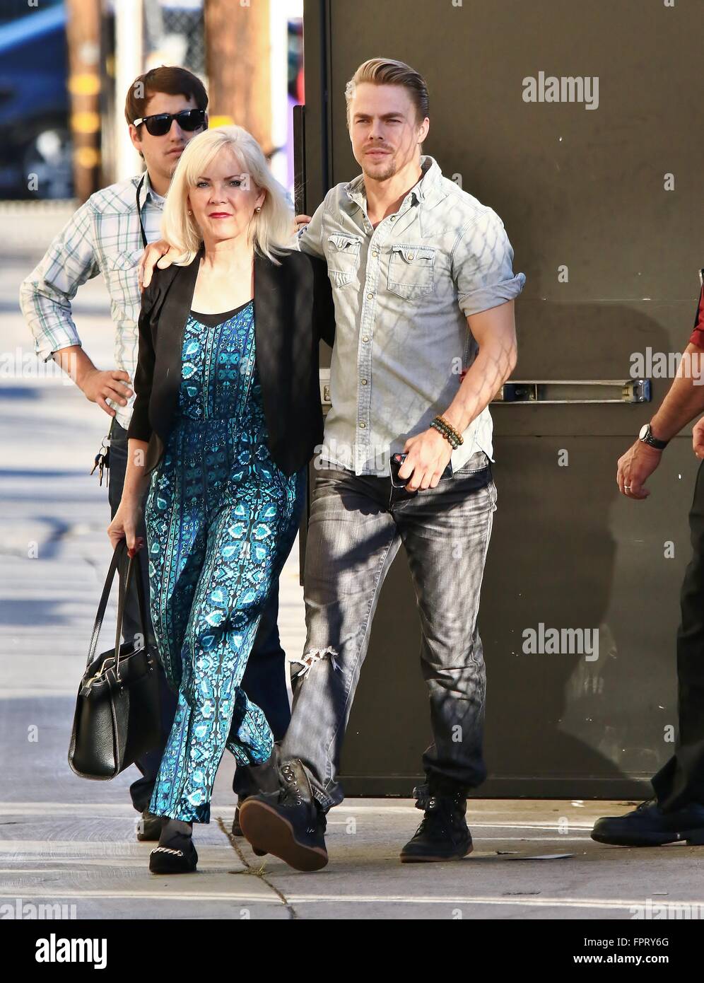 Derek Hough and his mother, Marianne,come to Hollywood for an ...