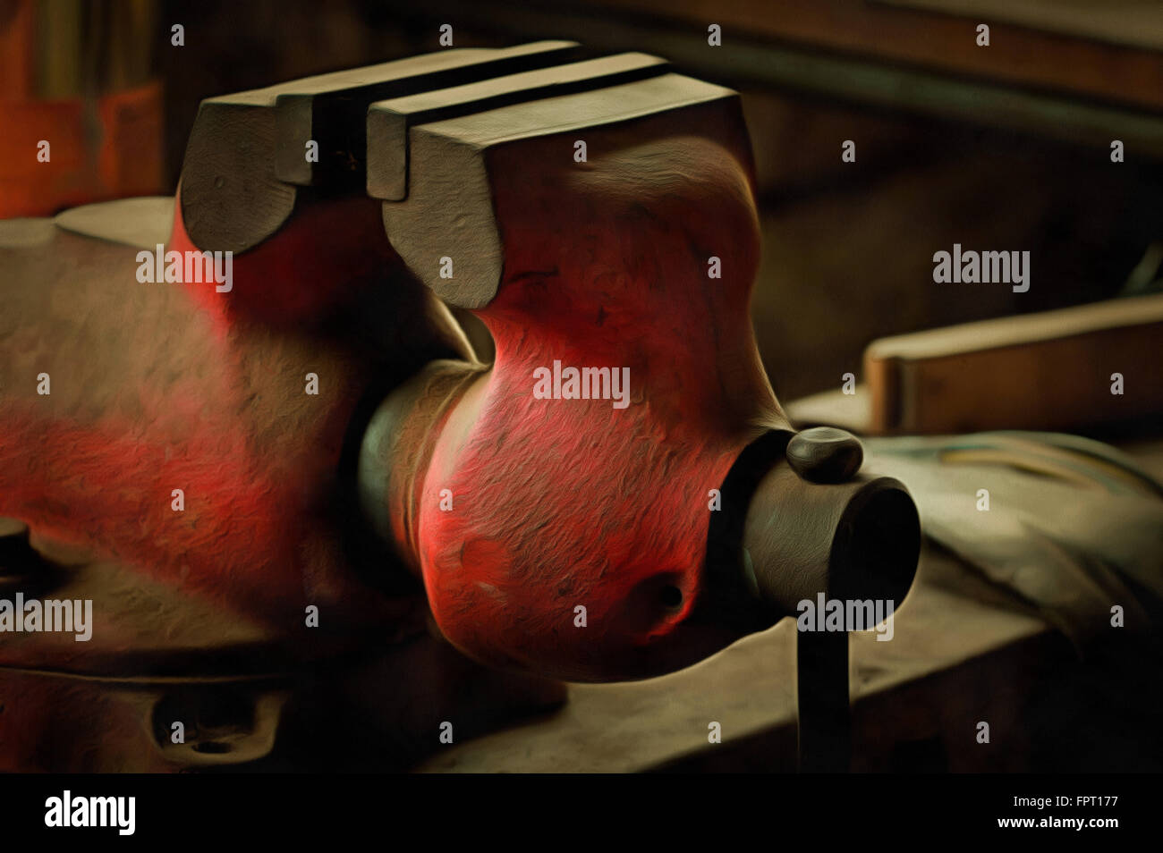 Hand vice tool hi-res stock photography and images - Alamy