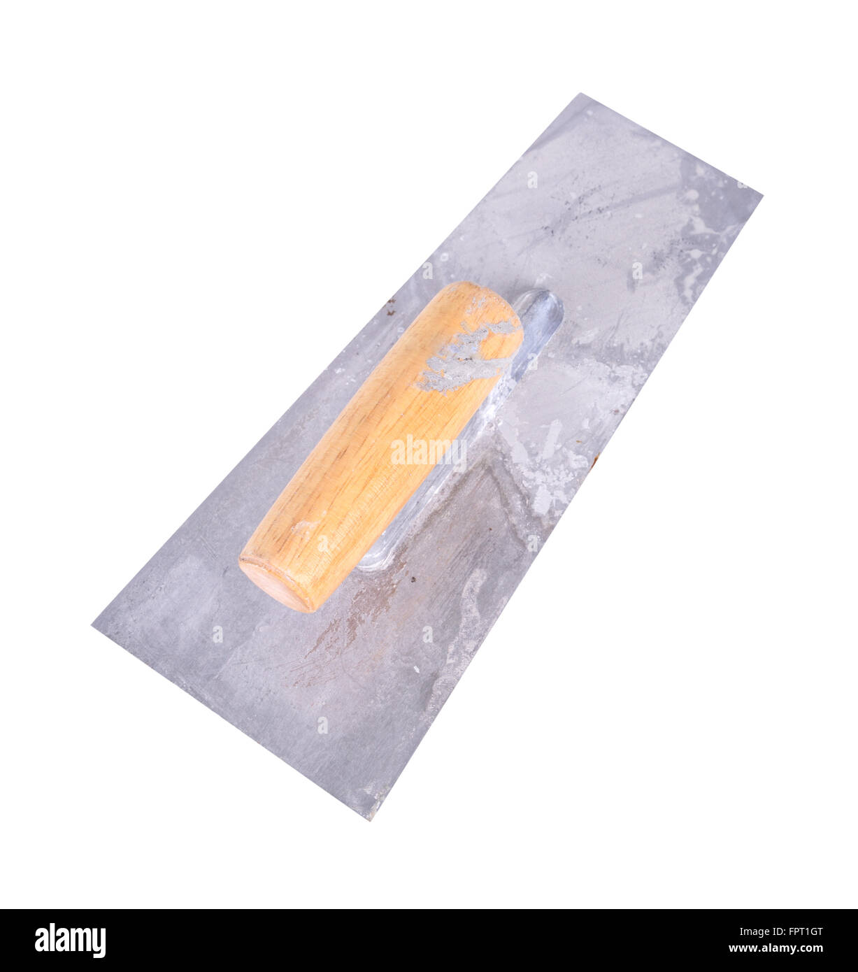 construction trowel, isolated on white background Stock Photo - Alamy