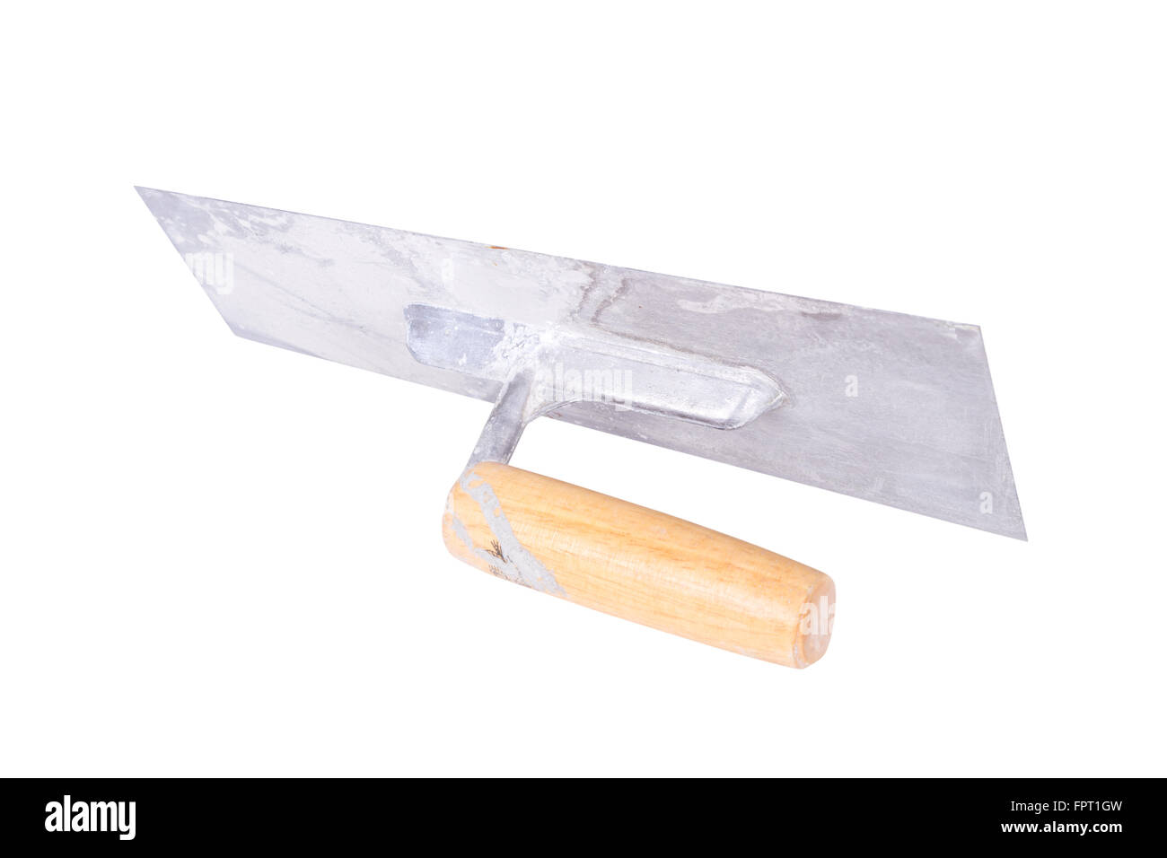construction trowel, isolated on white background Stock Photo - Alamy