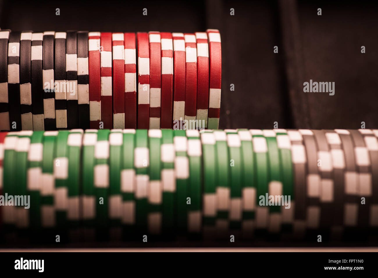 Color detail image of some poker chips Stock Photo - Alamy