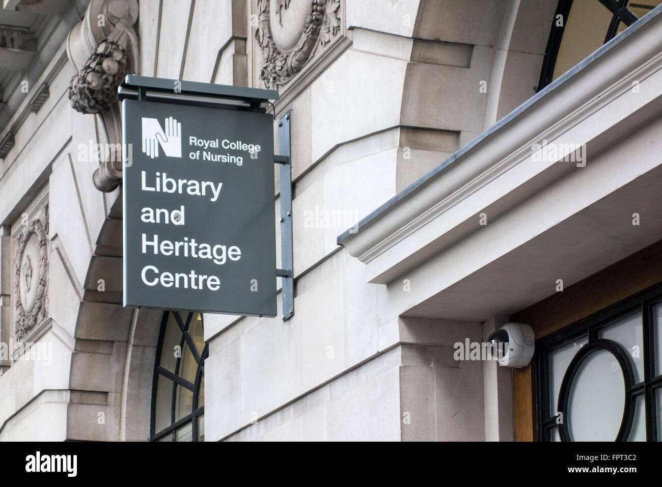 Royal College of Nursing, Library and Heritage Centre, London, UK Stock ...