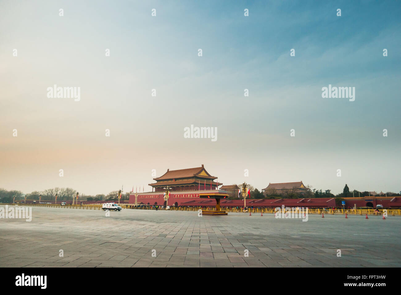 Gate of Heavenly Peace - entrance to the Palace Museum in Beijin Stock ...