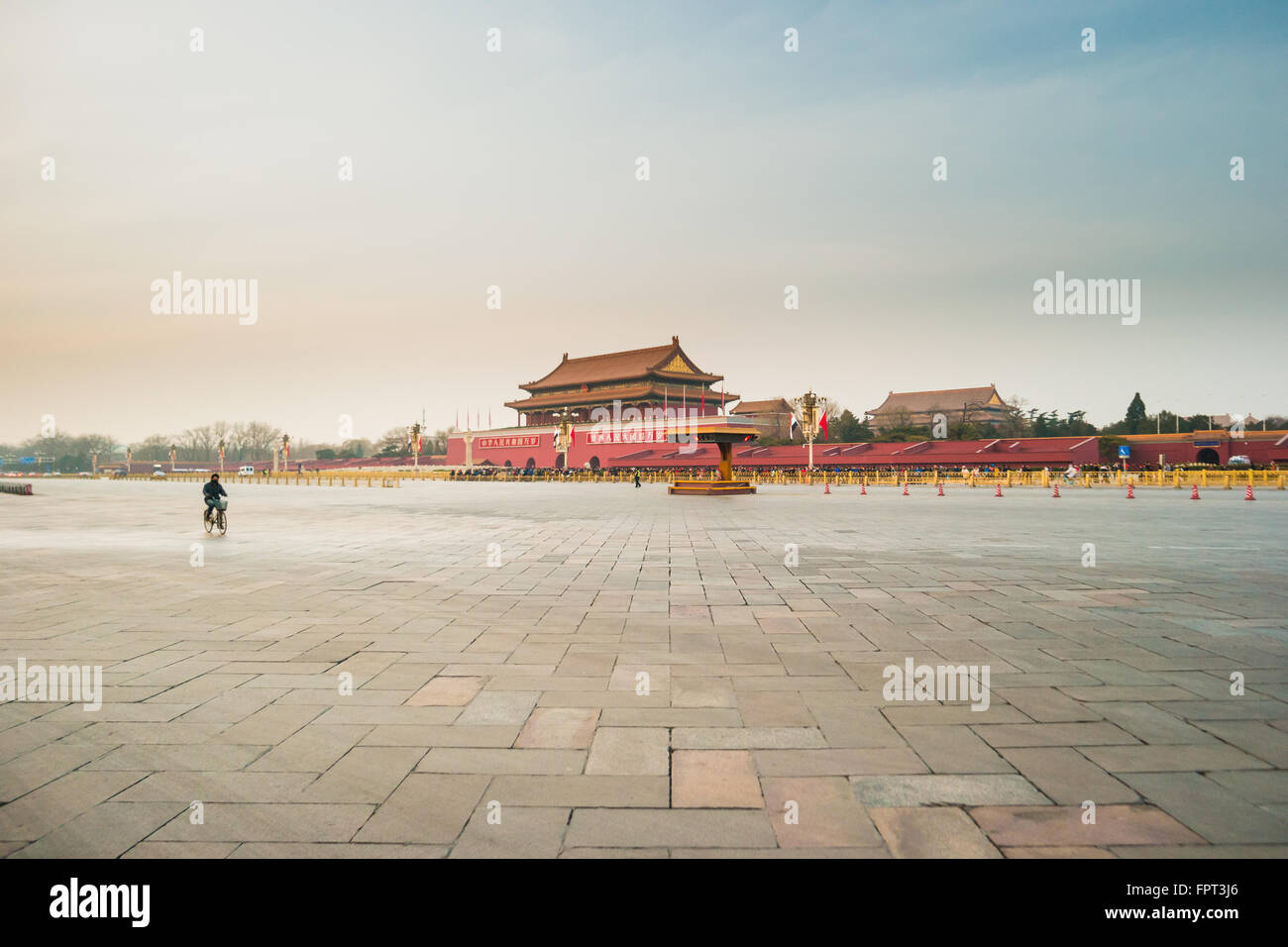 Gate of Heavenly Peace - entrance to the Palace Museum in Beijin Stock ...