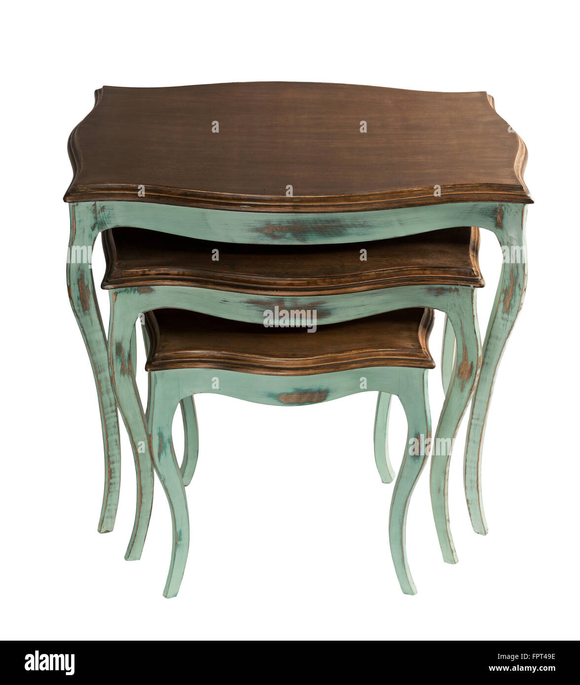 Three small tables hi-res stock photography and images - Alamy