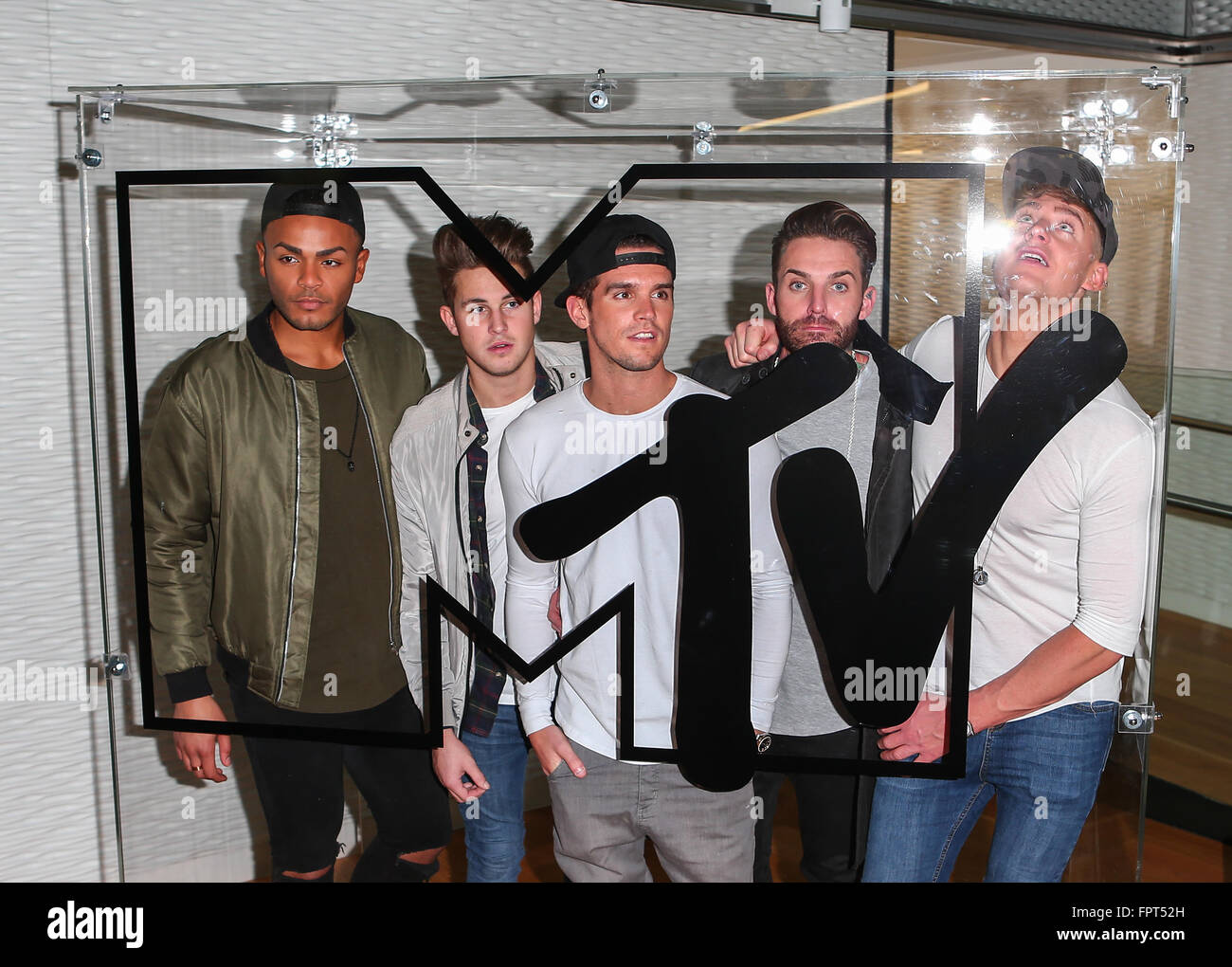 Geordie shore aaron chalmers scott hi-res stock photography and images ...