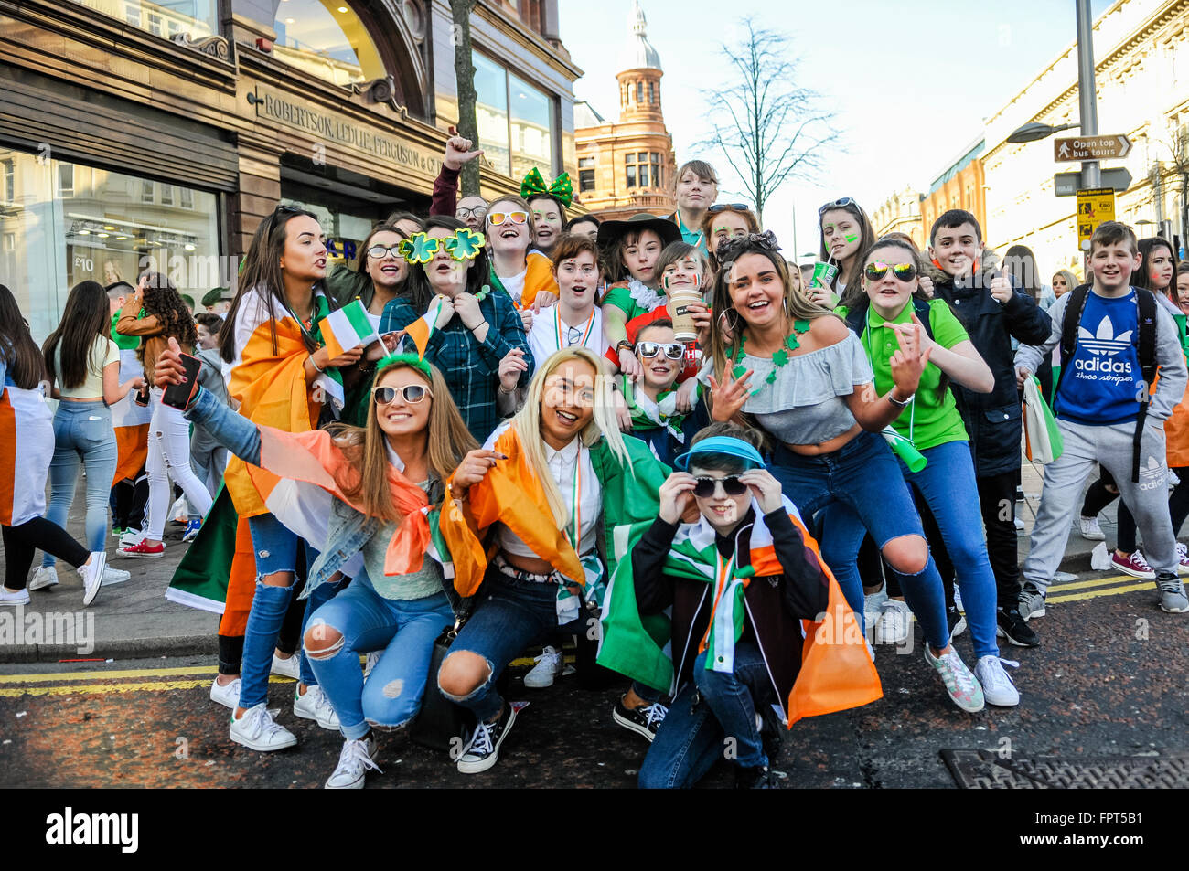 Celebrating national day crowd flags hi-res stock photography and ...