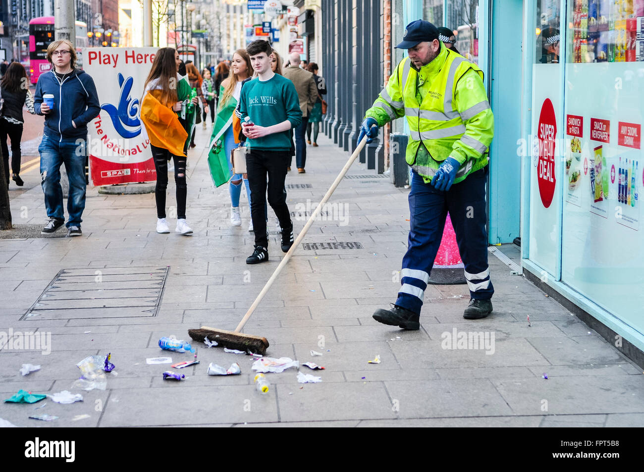 Ireland council worker hi-res stock photography and images - Alamy