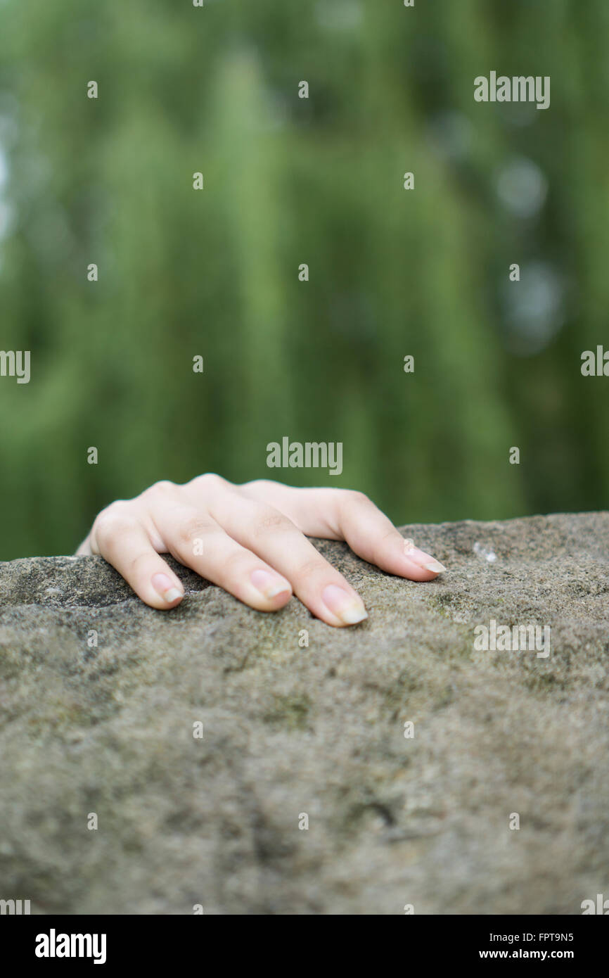 Hold on edge hi-res stock photography and images - Alamy