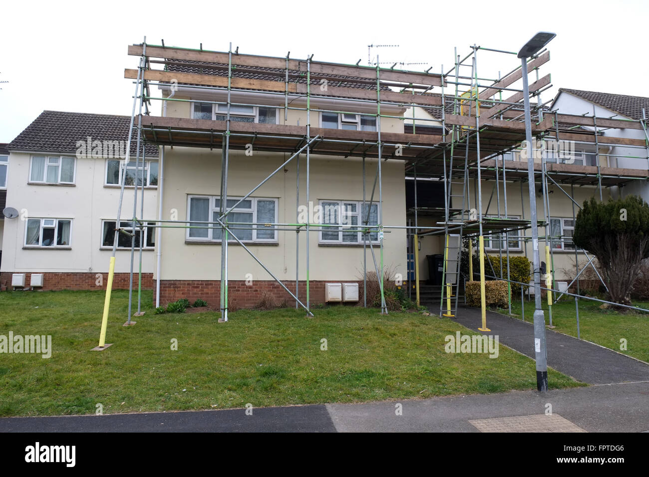 Scaffolding for access hi-res stock photography and images - Alamy