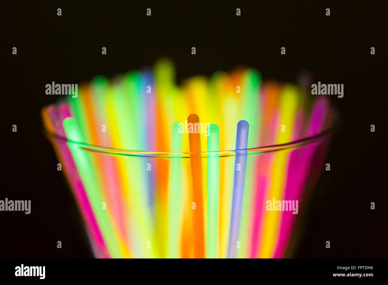 colored lights fluorescent neon Stock Photo - Alamy
