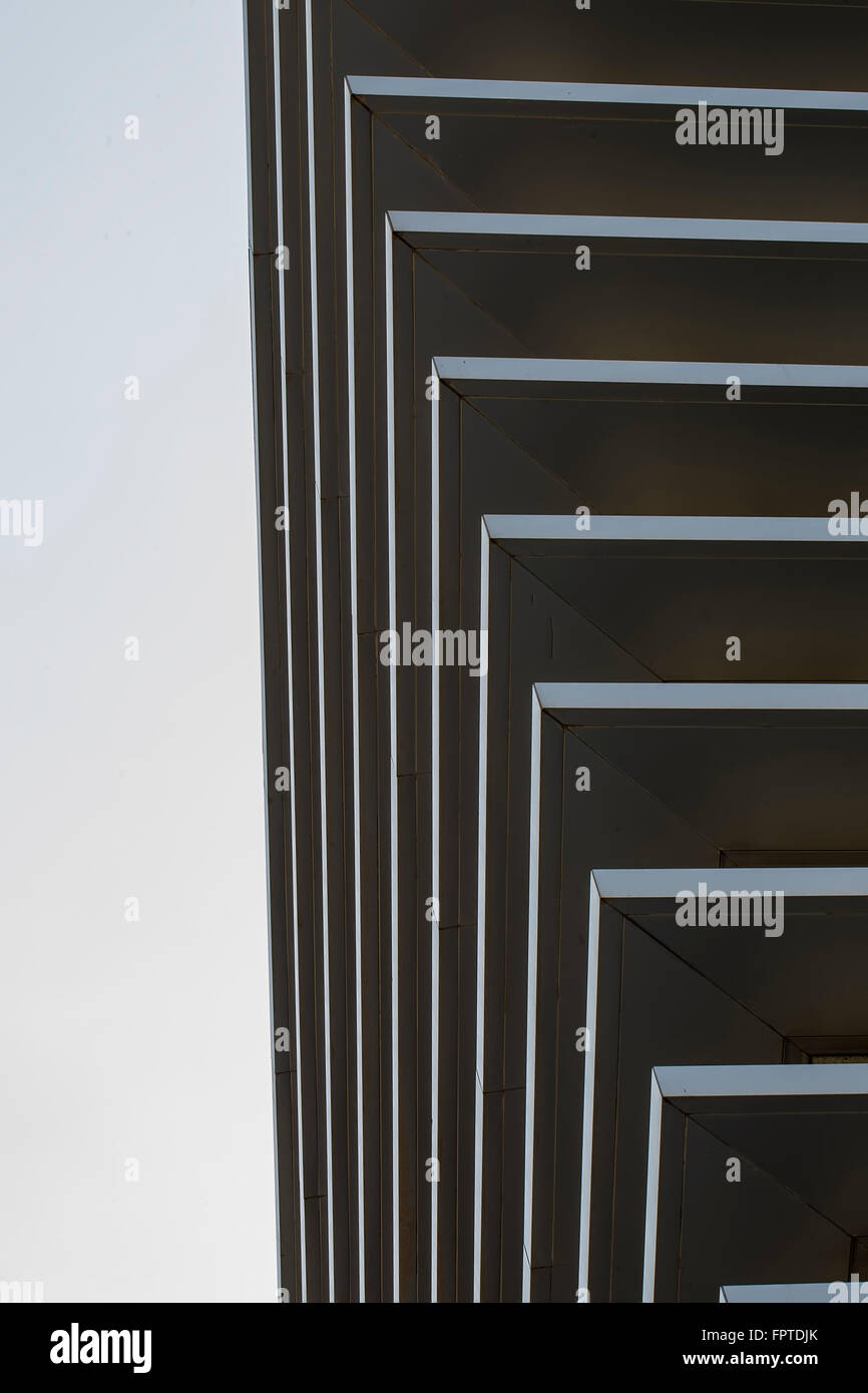 Building facade of randomly selected vertical and horizontal Stock ...