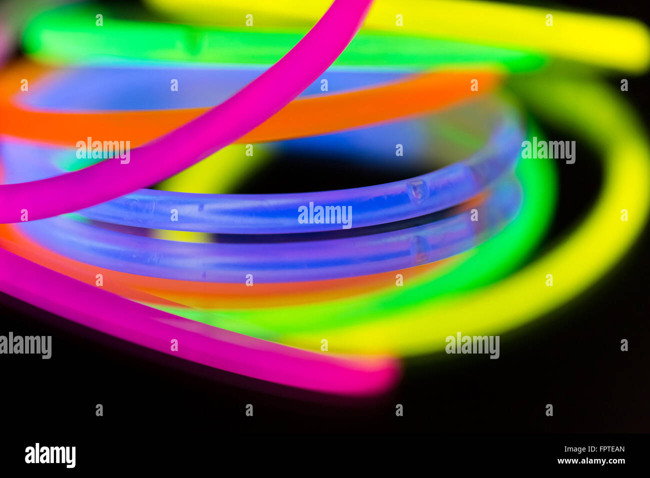 colored lights fluorescent neon Stock Photo - Alamy