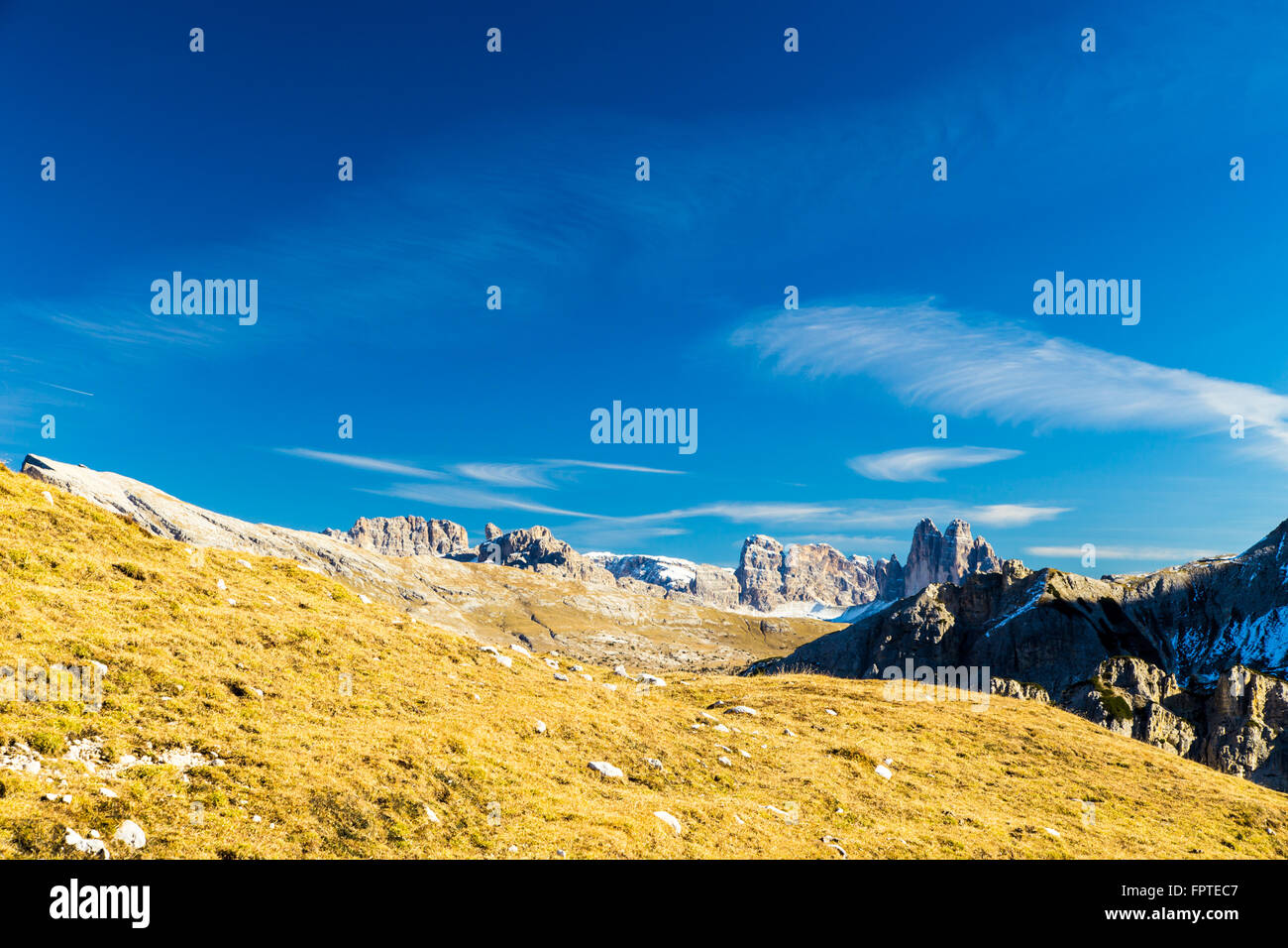 Fall is coming in the italian alps Stock Photo - Alamy