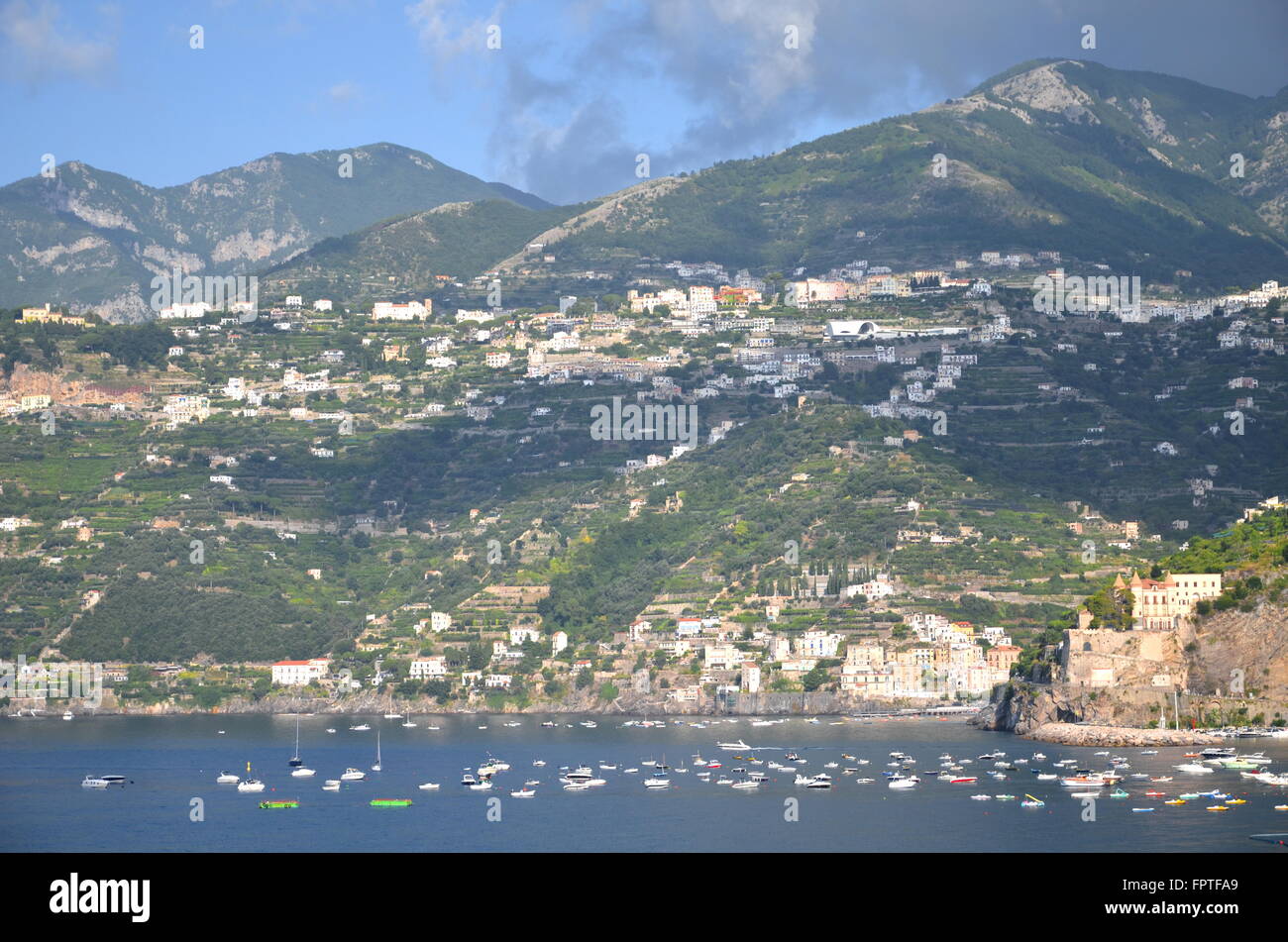 Amalfi coast in southern italy hi-res stock photography and images - Alamy