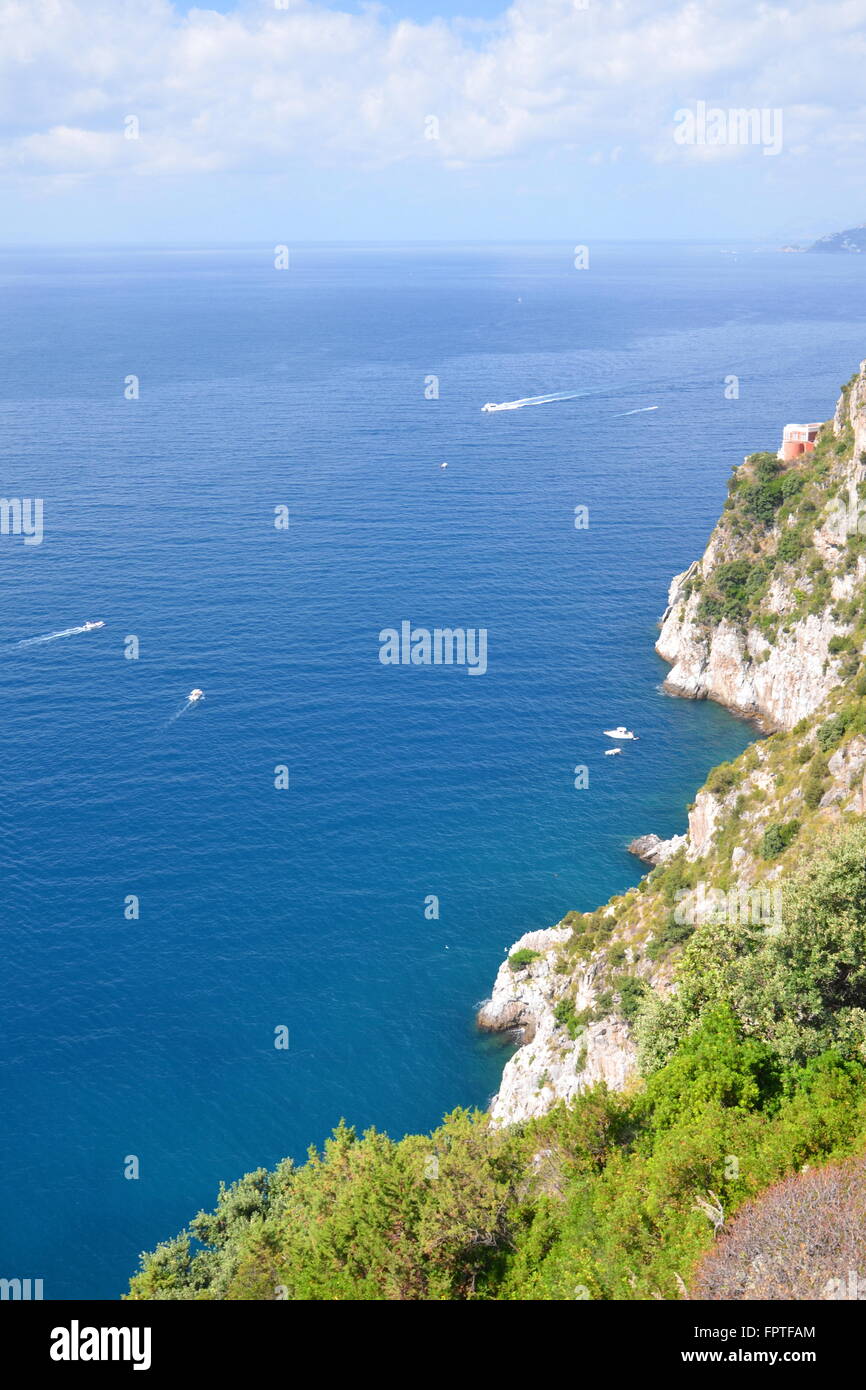 picturesque landscape of amalfi coast in southern italy Stock Photo - Alamy