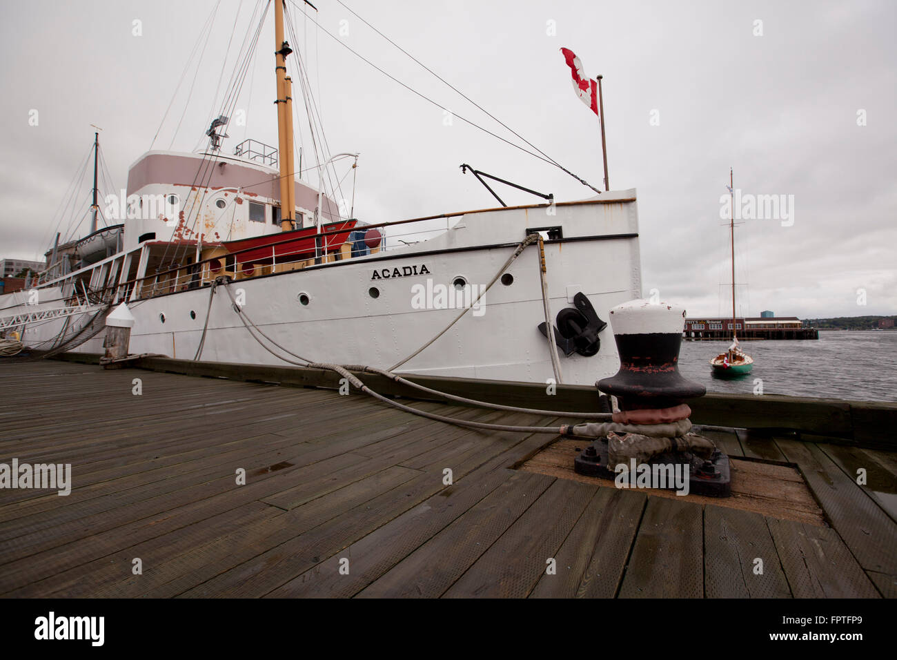 CSS Acadia was the first vessel specifically designed and built to ...