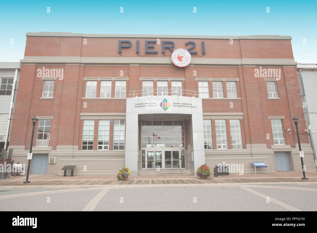 Canadian Museum of Immigration at Pier 21 Halifax Nova Scotia Stock ...