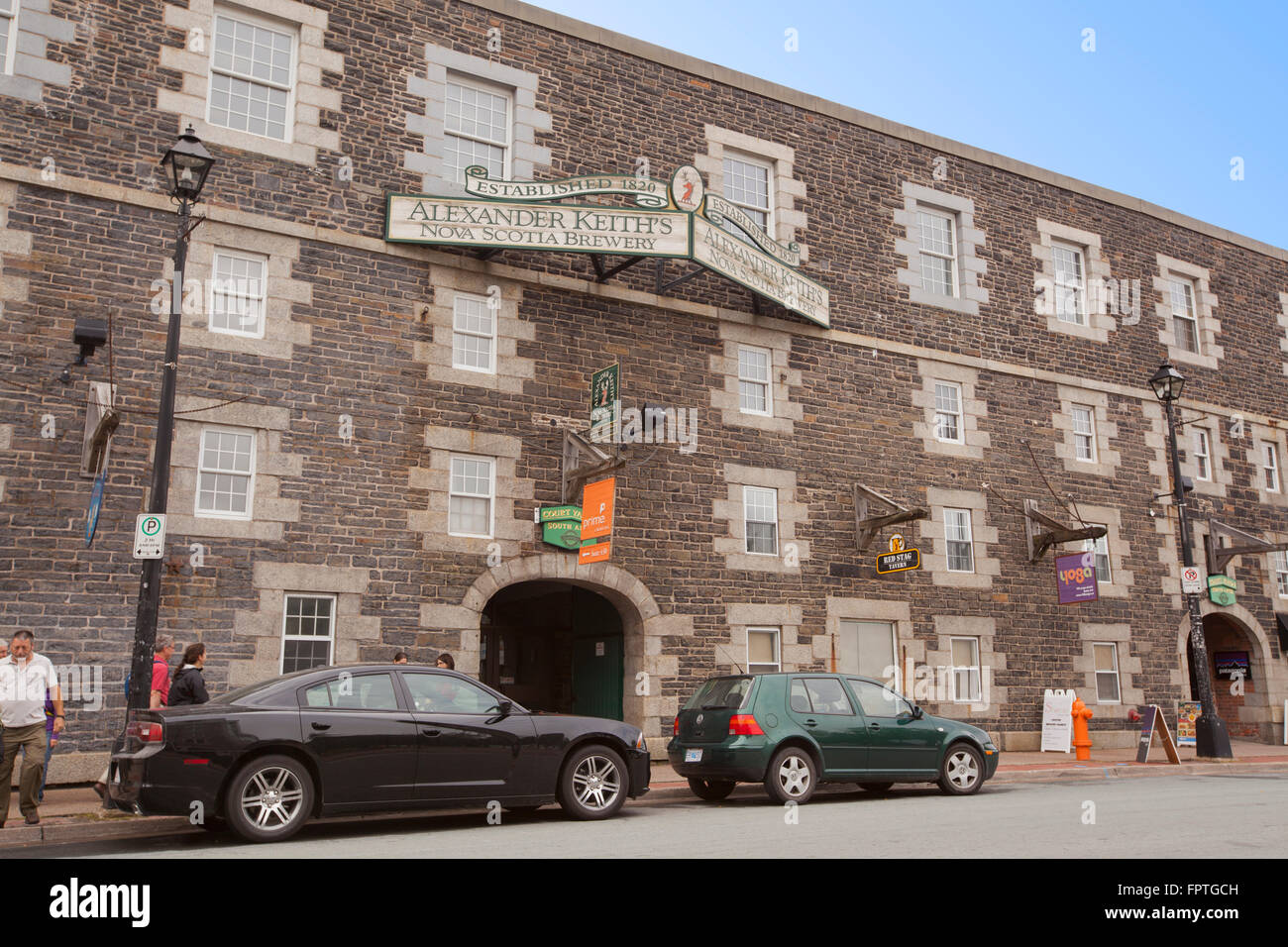 Alexander Keith's brewery in Halifax, Nova Scotia Stock Photo - Alamy