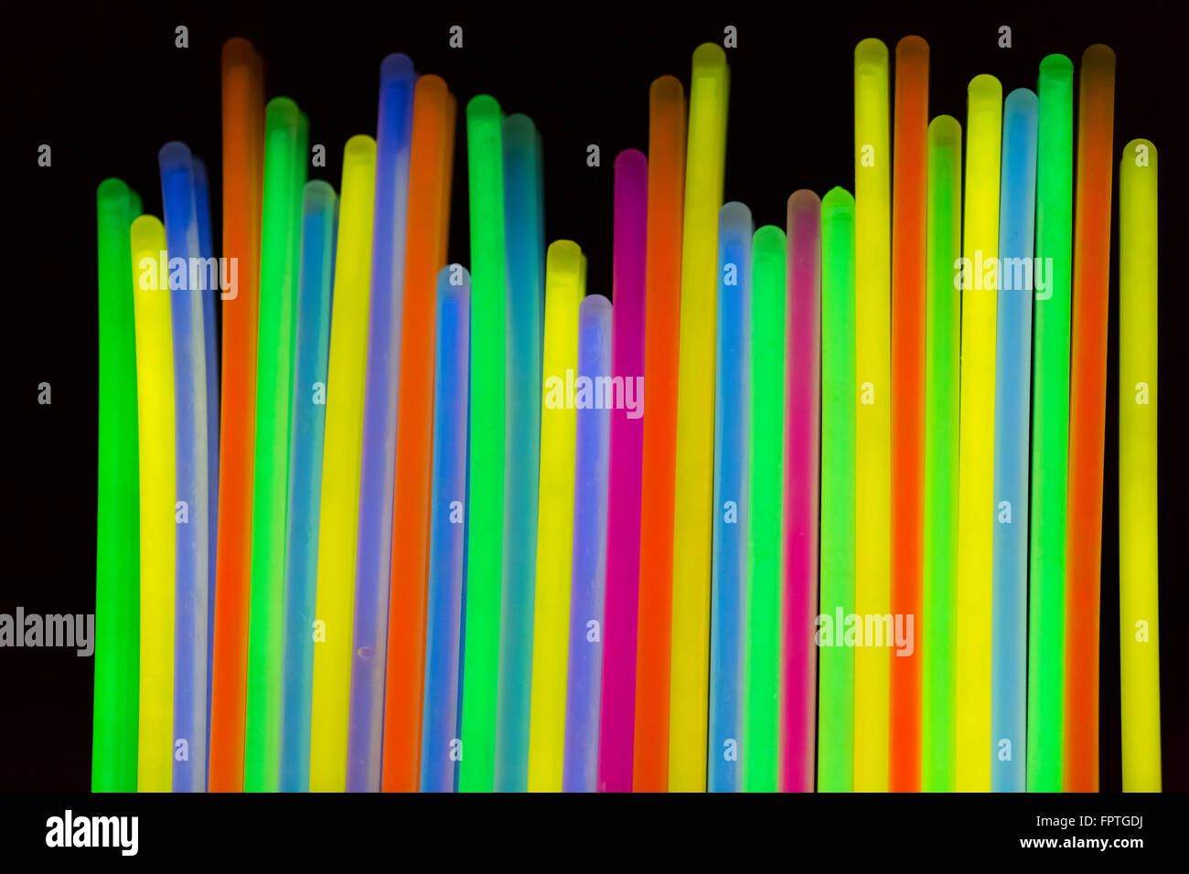colored lights fluorescent neon Stock Photo - Alamy