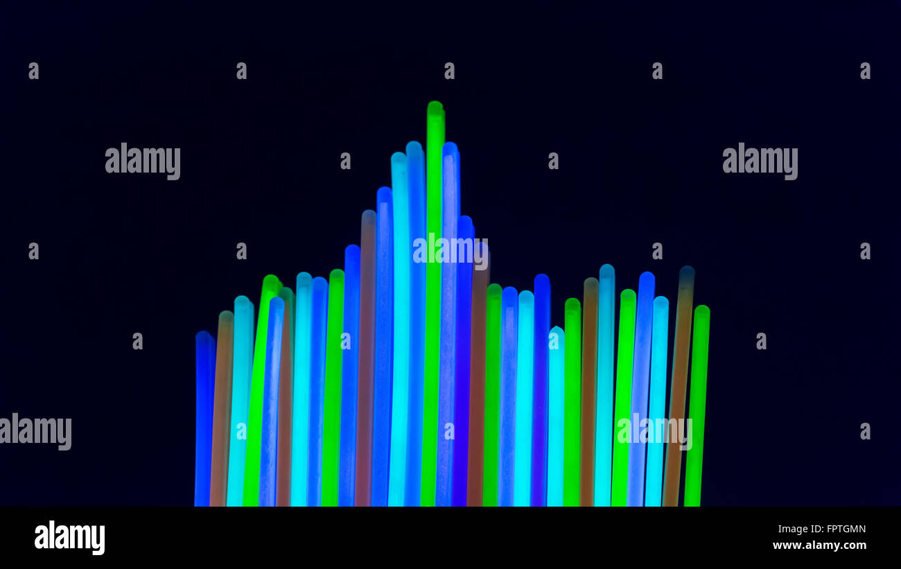 Red neon tube lights hi-res stock photography and images - Alamy