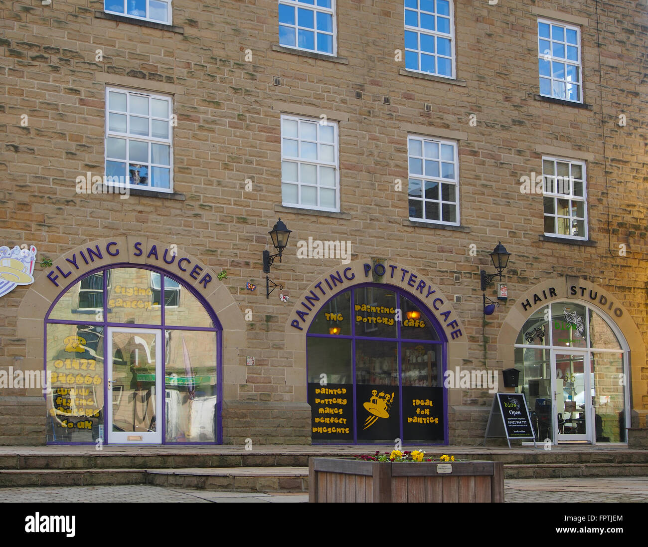 Old town hebden bridge hi-res stock photography and images - Alamy