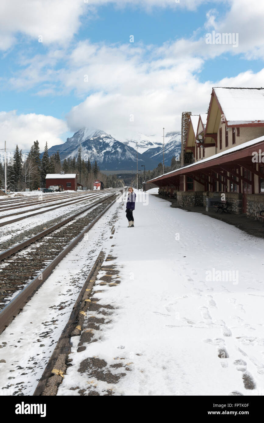 Banff station hi-res stock photography and images - Alamy