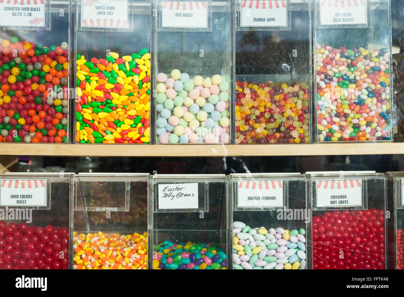 Jars sweets sweetshop hi-res stock photography and images - Alamy