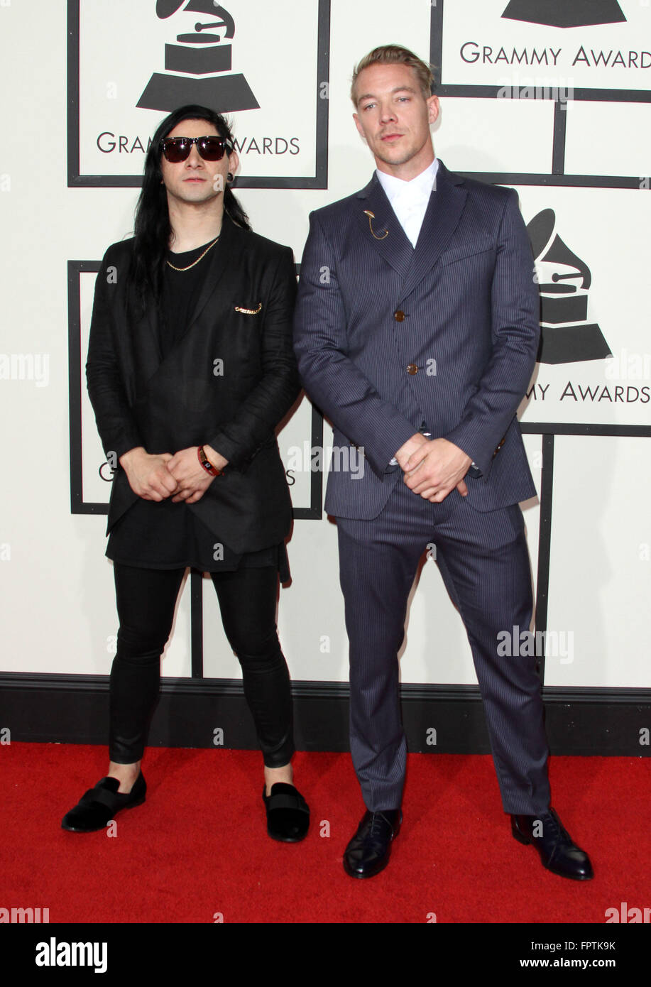 58th Annual GRAMMY Awards 2016 - Arrivals held at the Staples Center ...