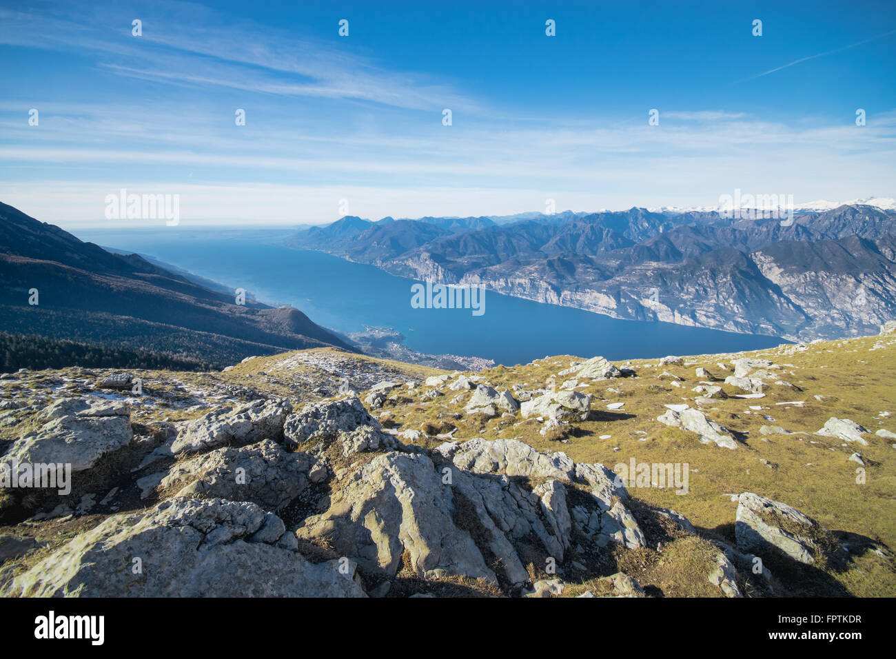 Beautiful aerial view garda hi-res stock photography and images - Alamy