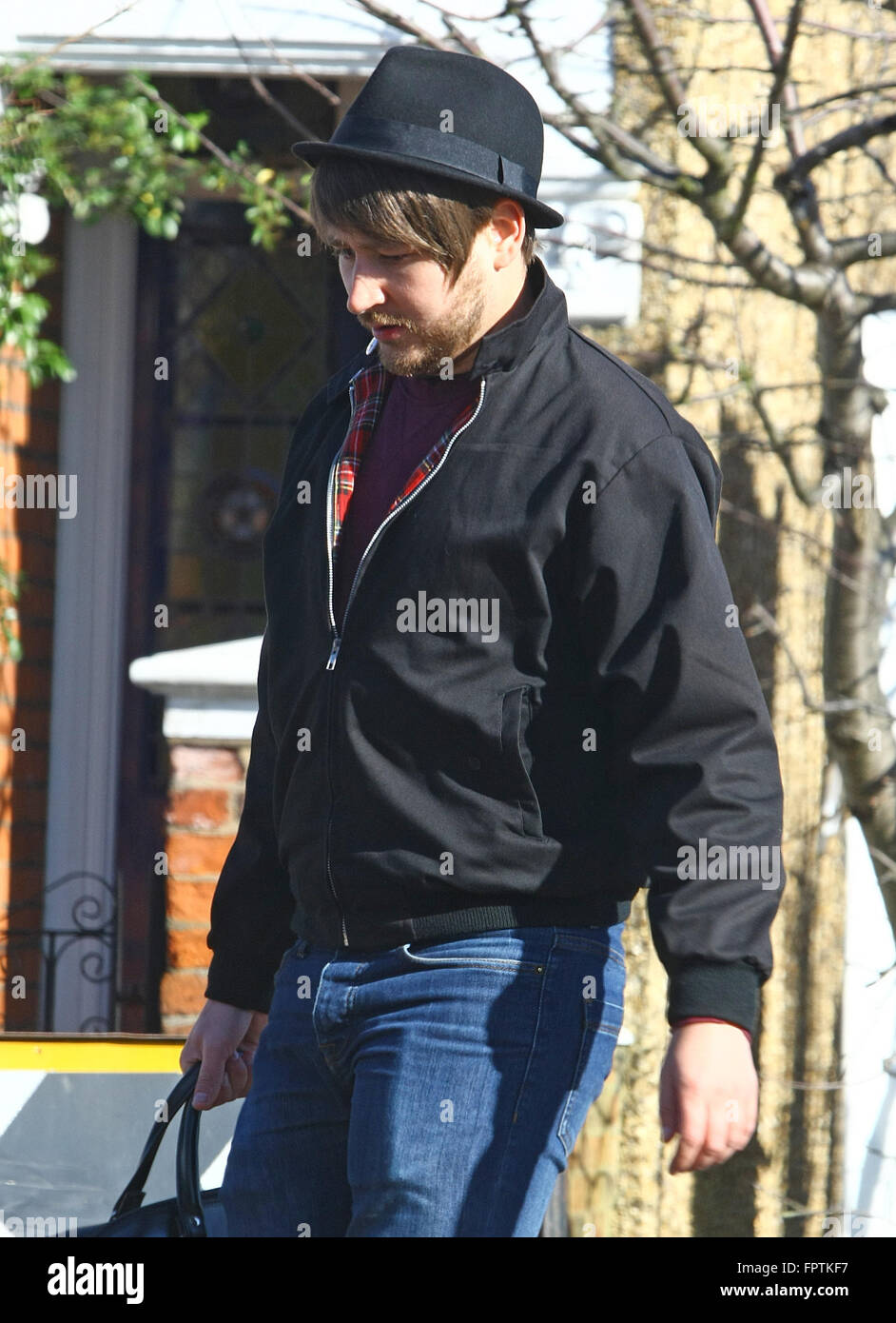 The cast of 'Eastenders' are seen outside Elstree Studios in ...