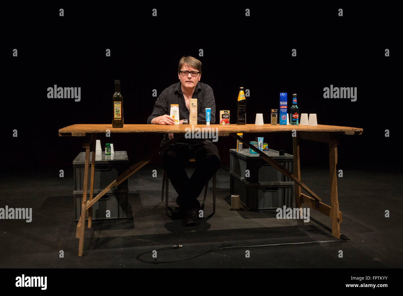 London, UK. 18 March 2016. British Group Forced Entertainment wins the ...