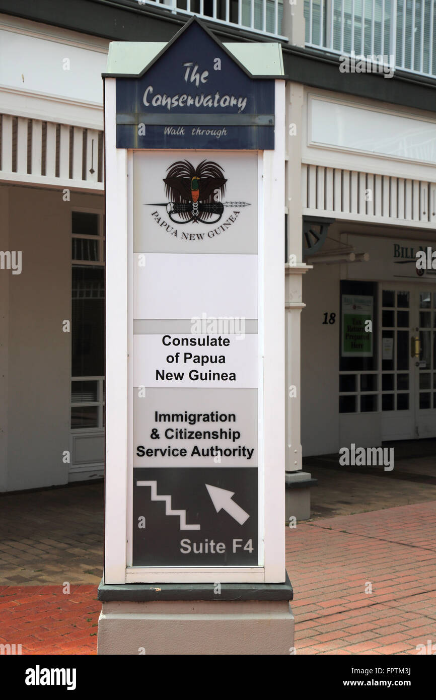 papua new guinea consulate in cairns on the northern coast of ...